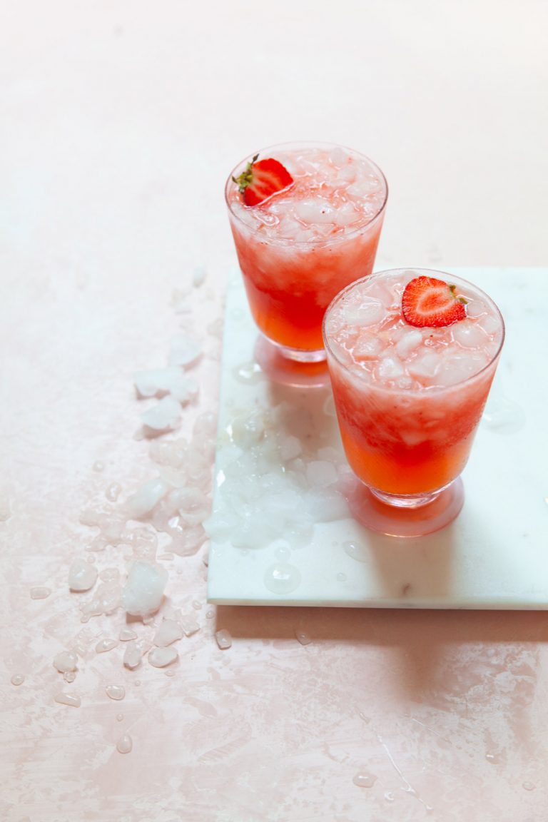 Strawberry Rum Coolers - Everyday Annie
