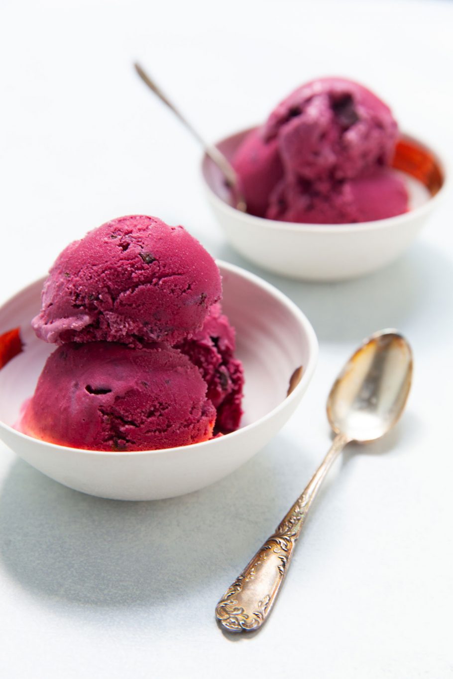 Black Raspberry Chip Ice Cream - Everyday Annie